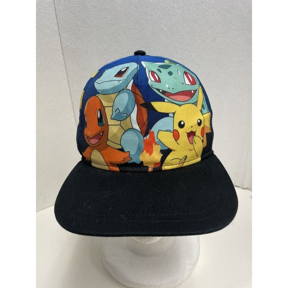 Pokemon | Accessories | Pokemon Youth Kids Snapback Hat Cap Pikachu ...